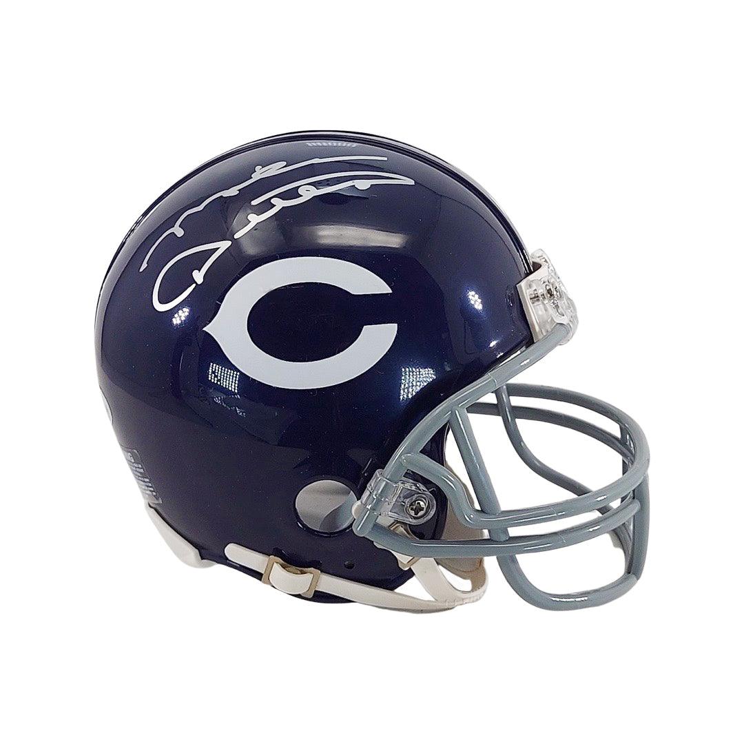 Mike Ditka Signed Chicago Bears Throwback 62-73 Mini Football Helmet ...