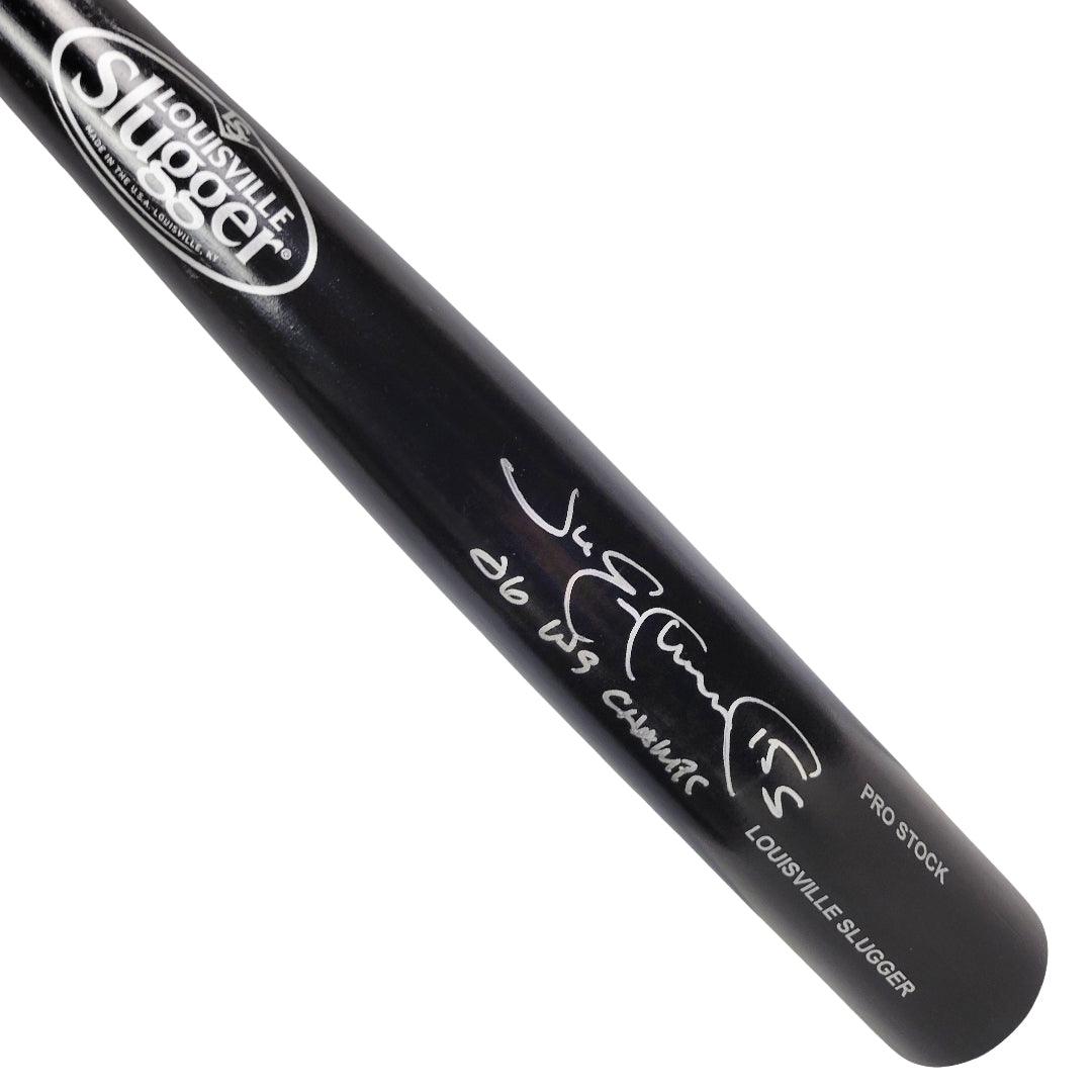 Jim Edmonds Signed 06 WS Champs Inscription Louisville Slugger Officia ...