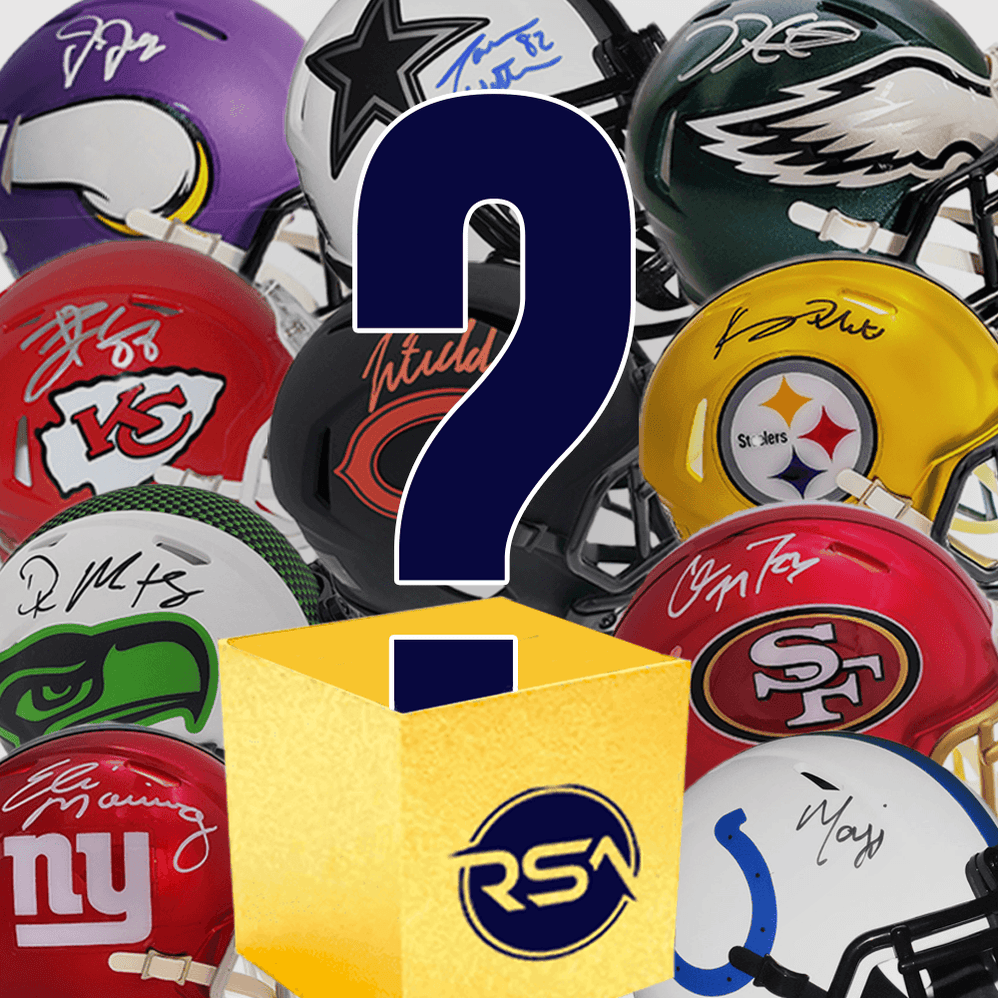 Football NFL Mystery Box Autographed Collectibles - RSA