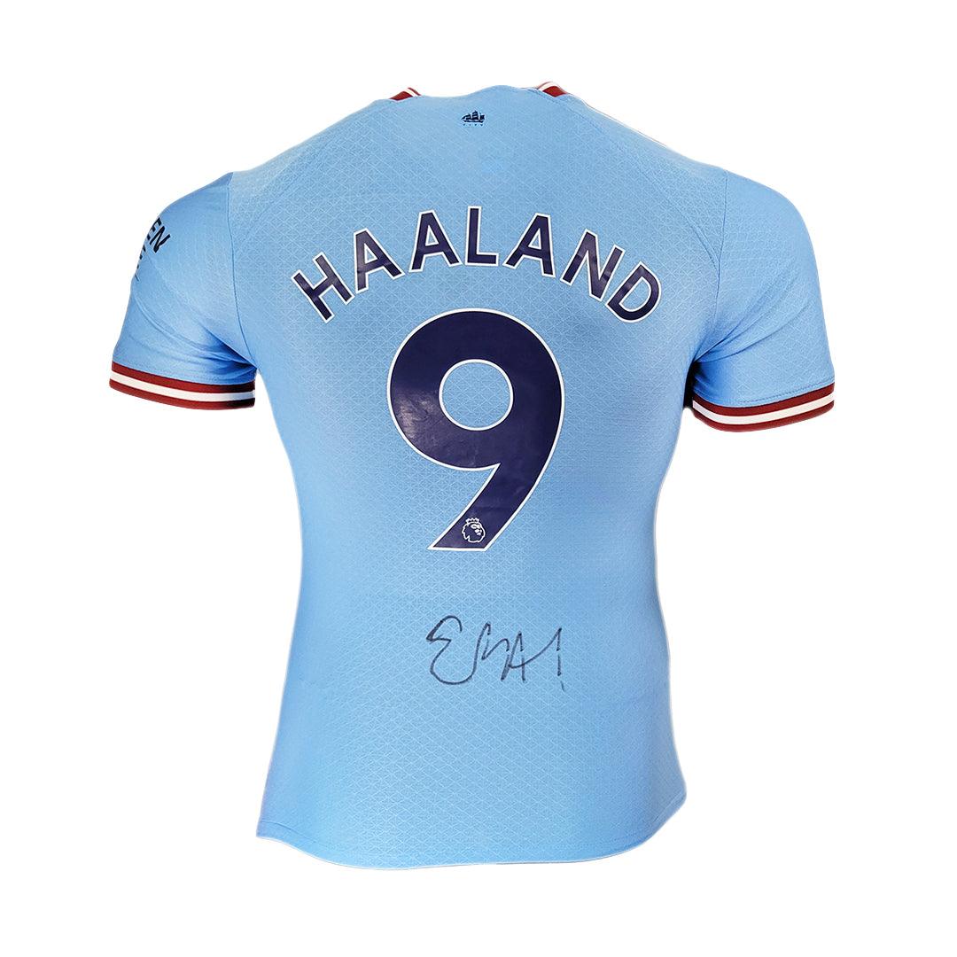 Signed Erling Haaland Man City Jersey - RSA