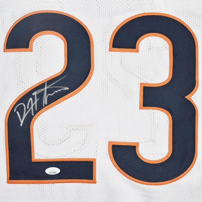Devin Hester Signed Chicago White Football Jersey (BECKETT) — RSA
