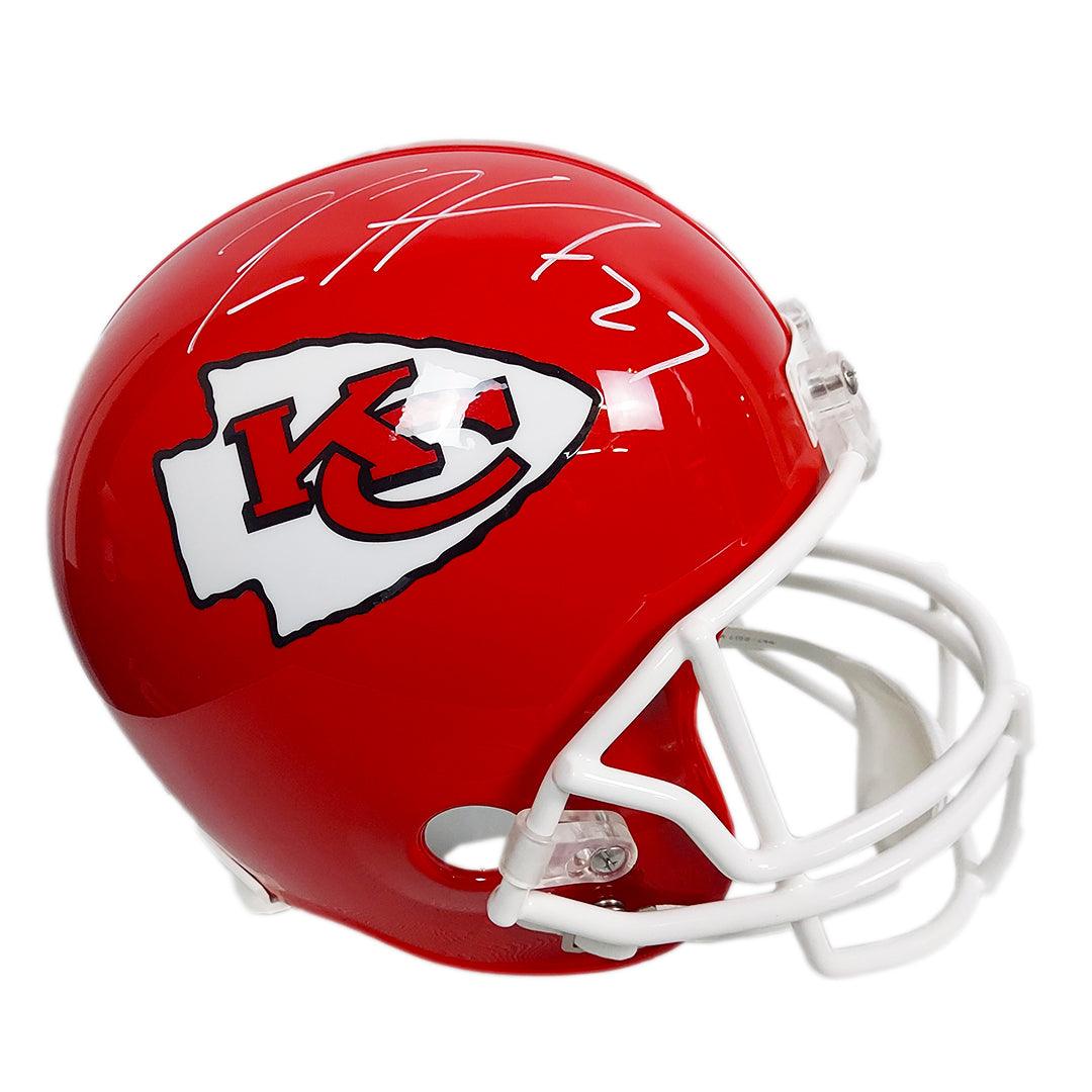 Kareem Hunt Signed Kansas City Chiefs Full-Size Replica Football Helme ...