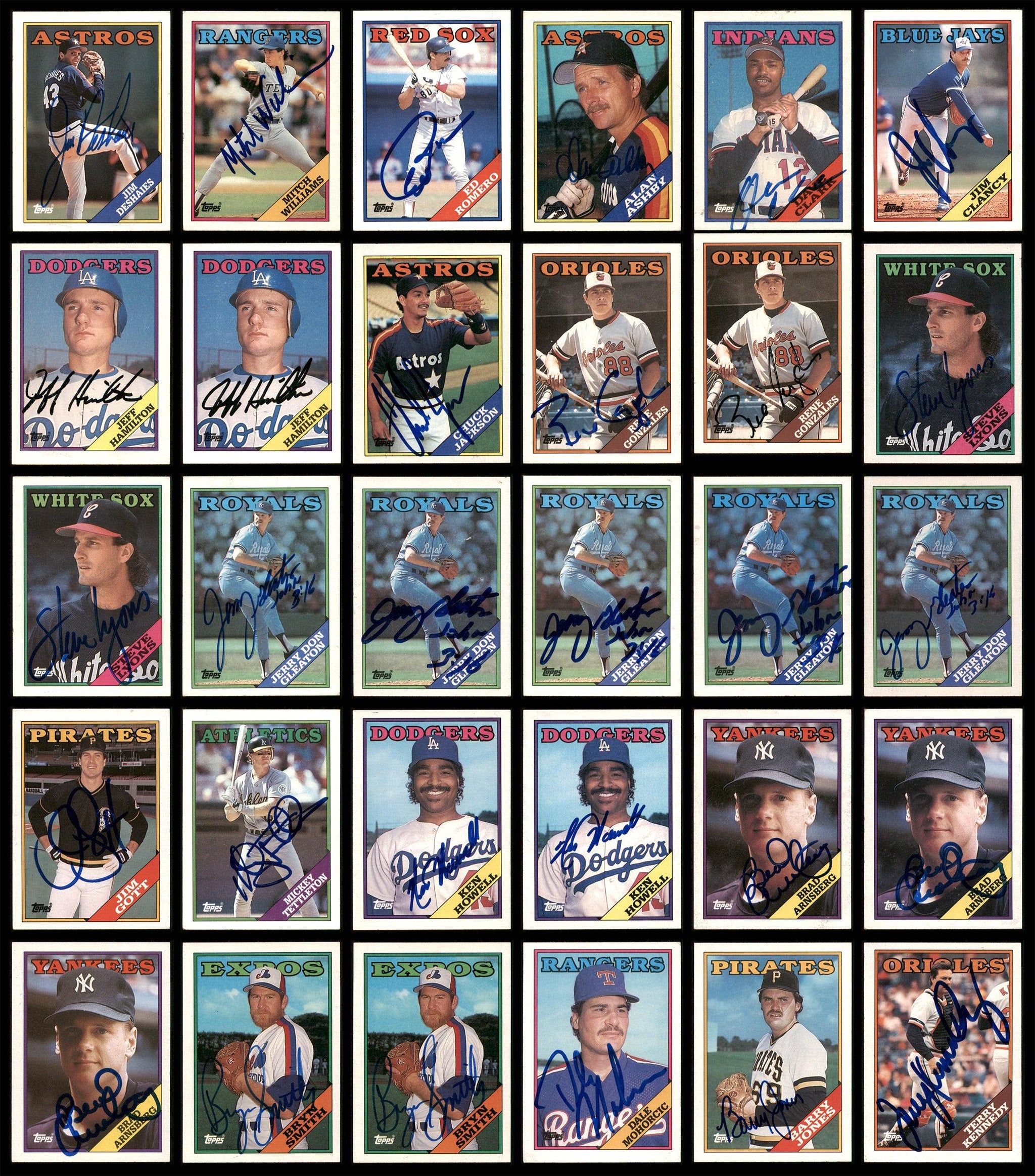 1980s Baseball Cards - Sports Cards — RSA