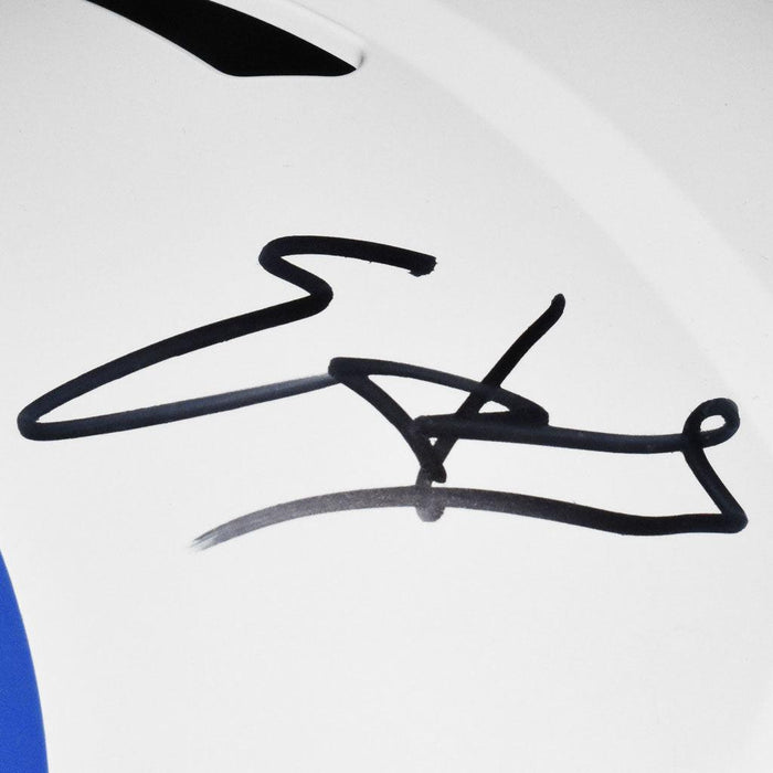 Edgerrin James Signed Indianapolis Colts Lunar Eclipse Speed Full-Size ...