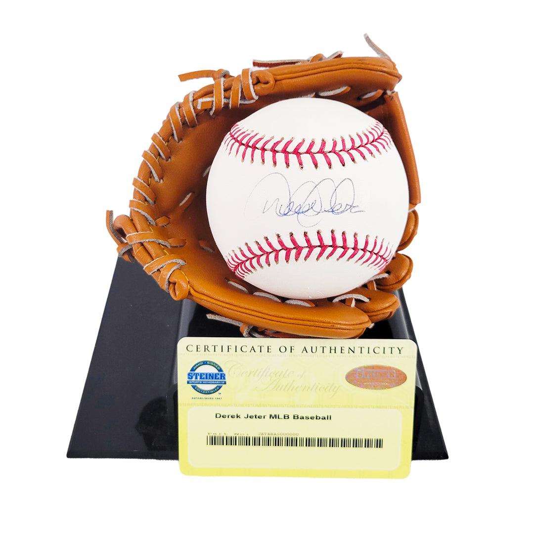 Derek Jeter Signed Rawlings Official Major League Baseball (Steiner) — RSA