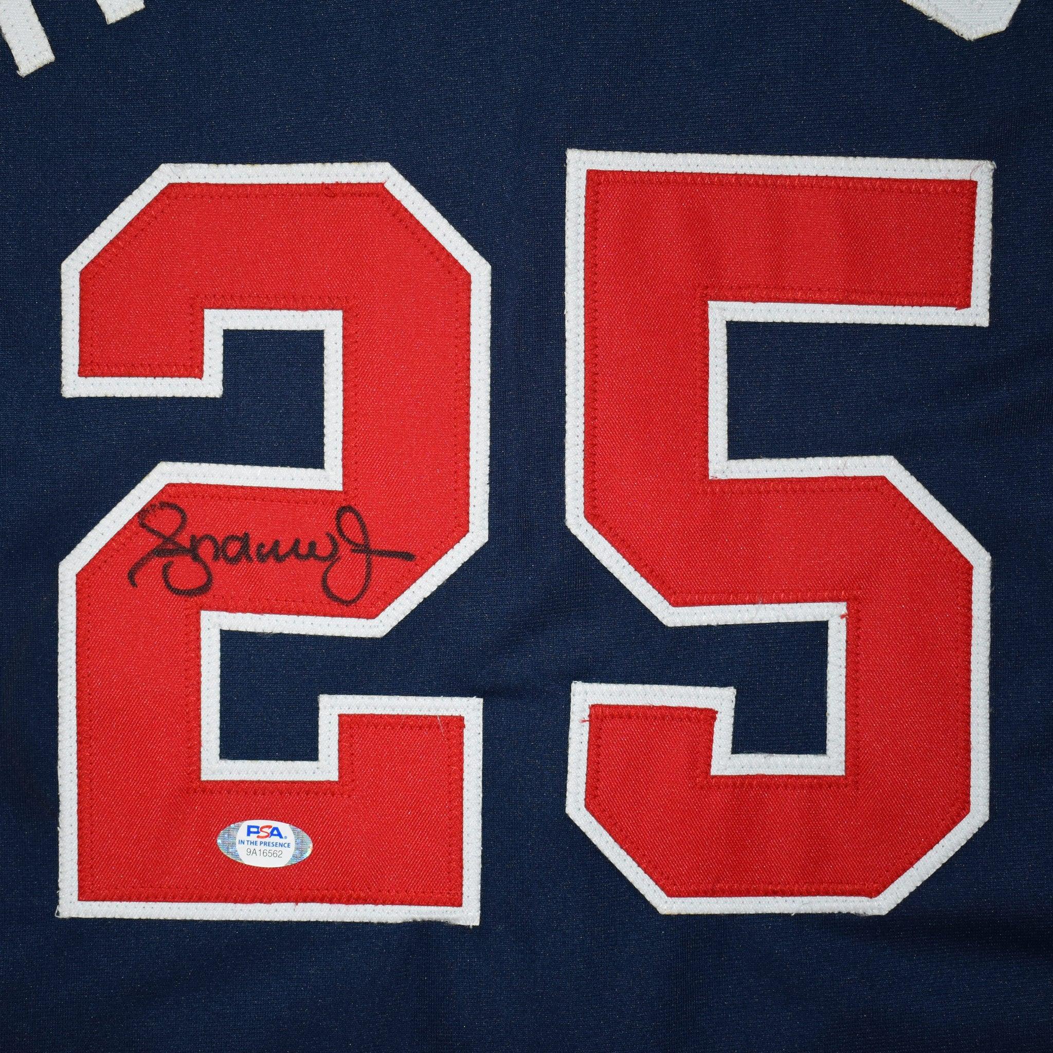 MLB Autographed Baseball Jerseys - RSA