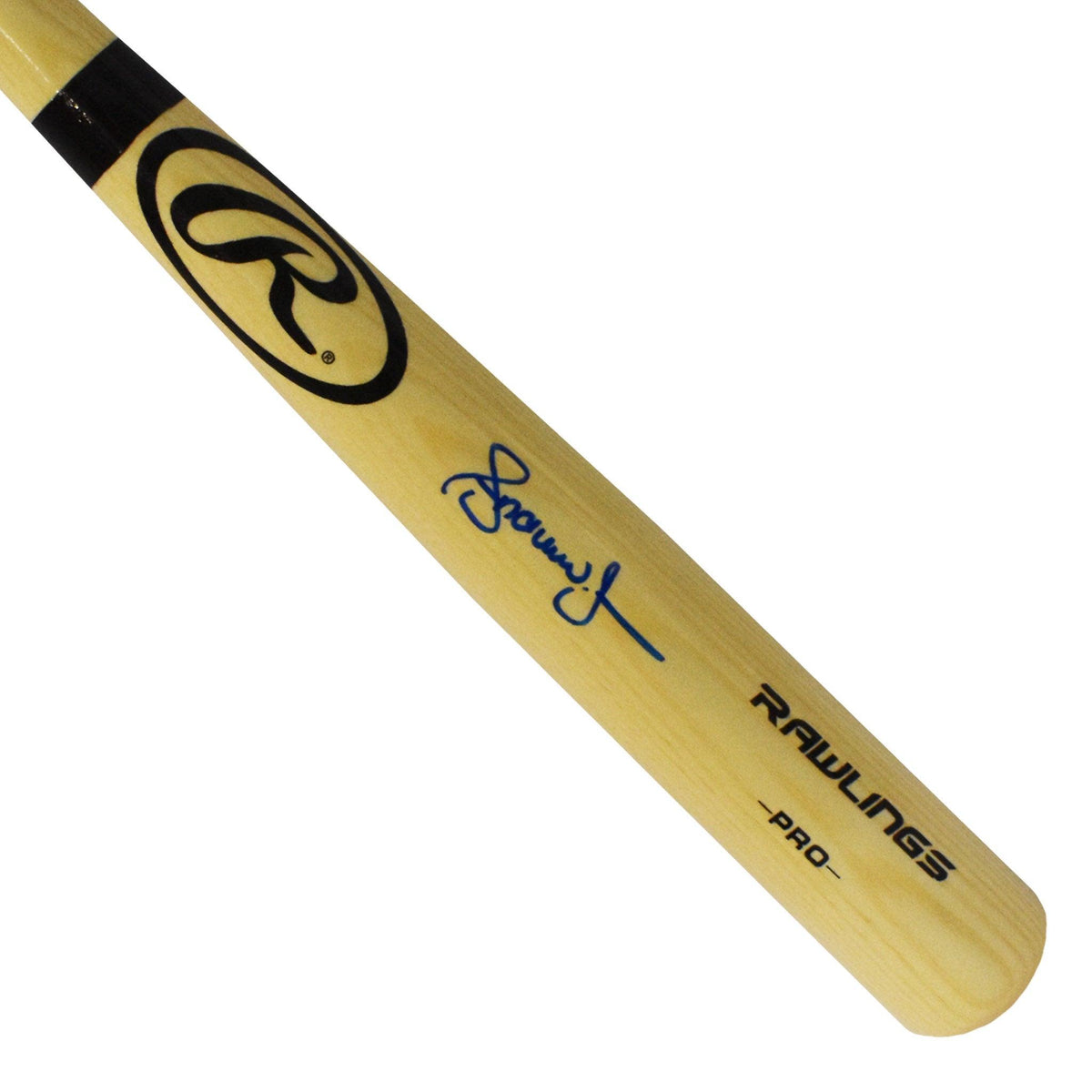 Andruw Jones Signed Rawlings Baseball Bat Blonde (JSA) — RSA
