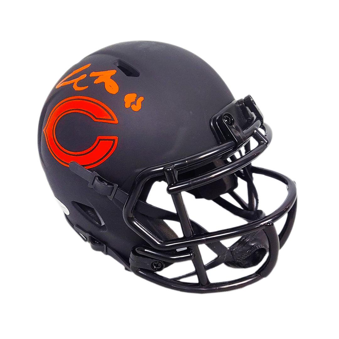 Cole Kmet Signed Chicago Bears Eclipse Speed Mini Football Helmet (Bec ...
