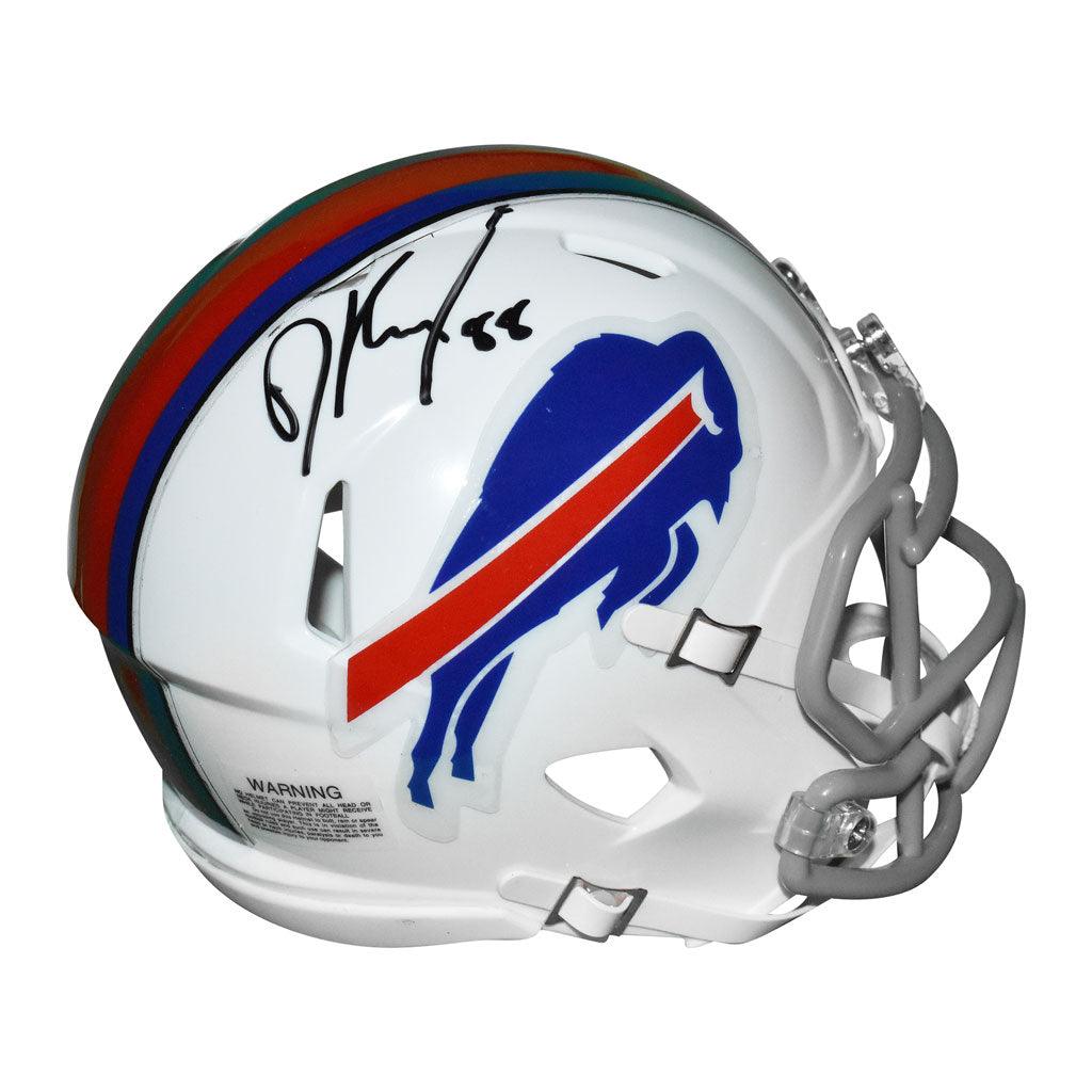 Dawson Knox Signed Buffalo Bills Speed Mini Replica White Football Hel ...