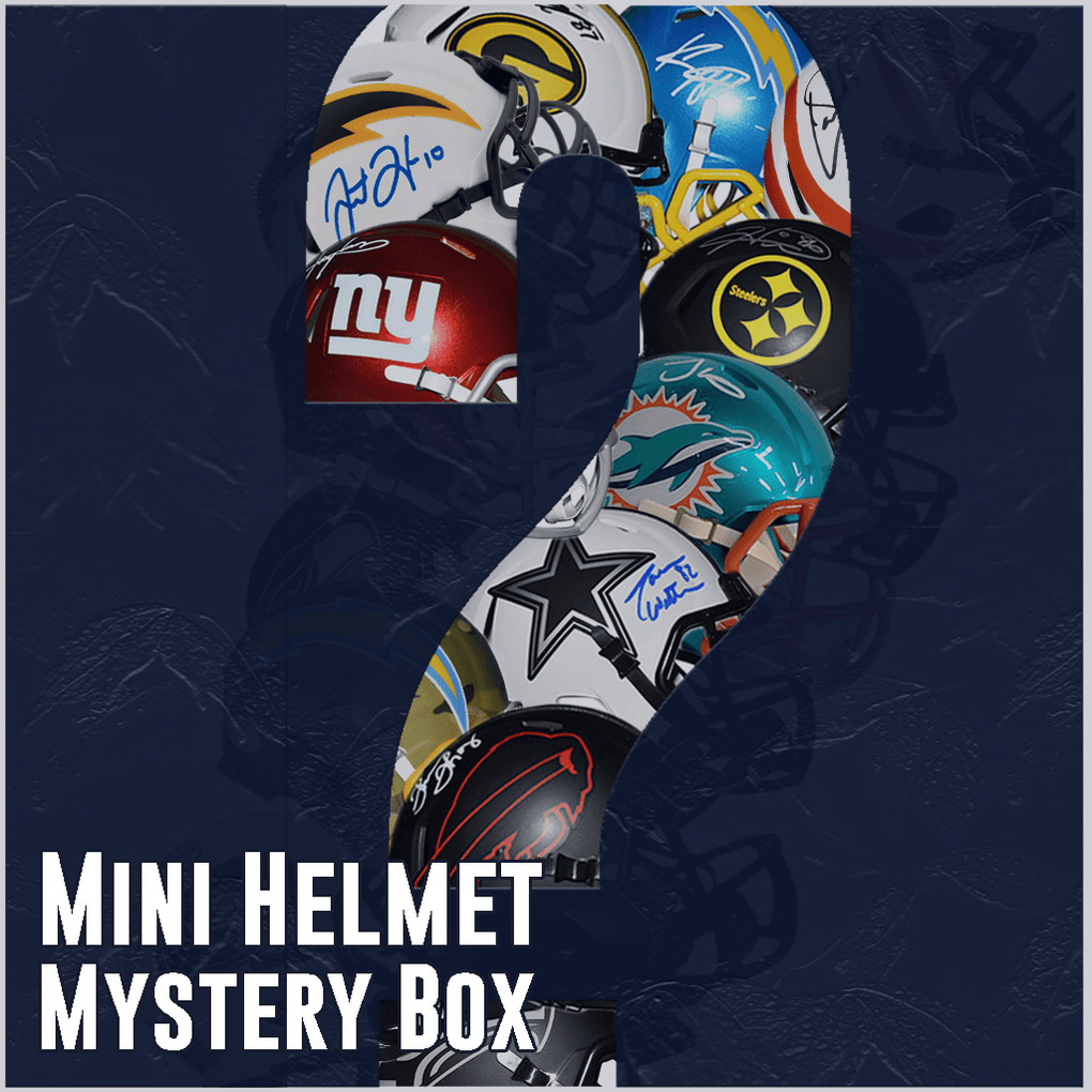 Football Signed Mini Helmet Mystery Box - RSA