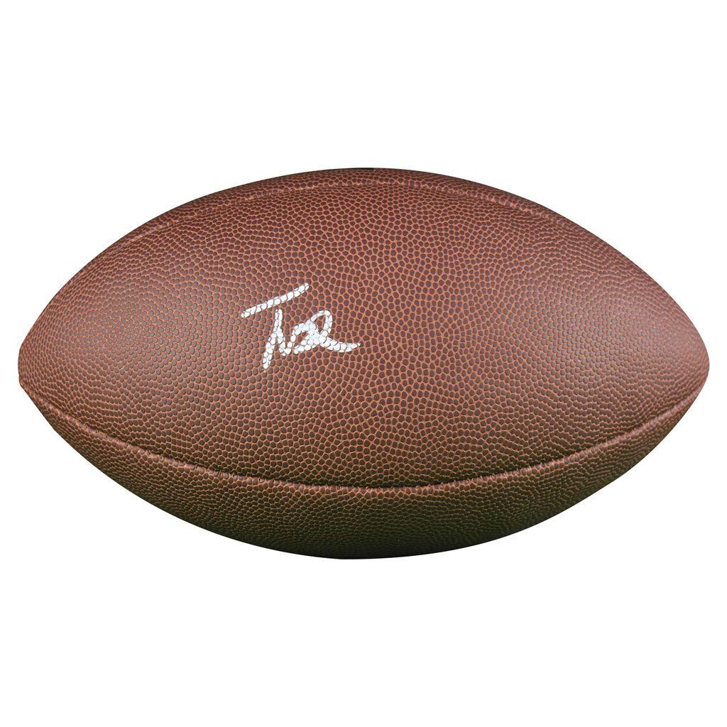 Tanner Muse Signed Wilson Official NFL Replica Football (JSA) — RSA