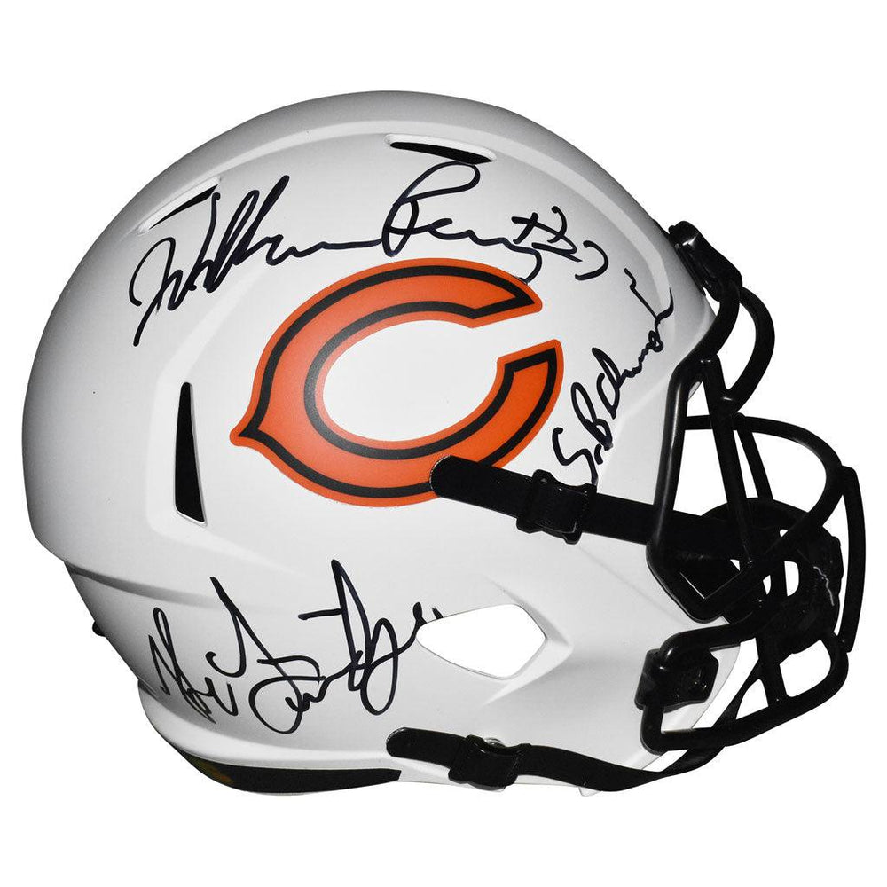 William Refrigerator Perry Signed Double Inscription Chicago Bears Lun ...