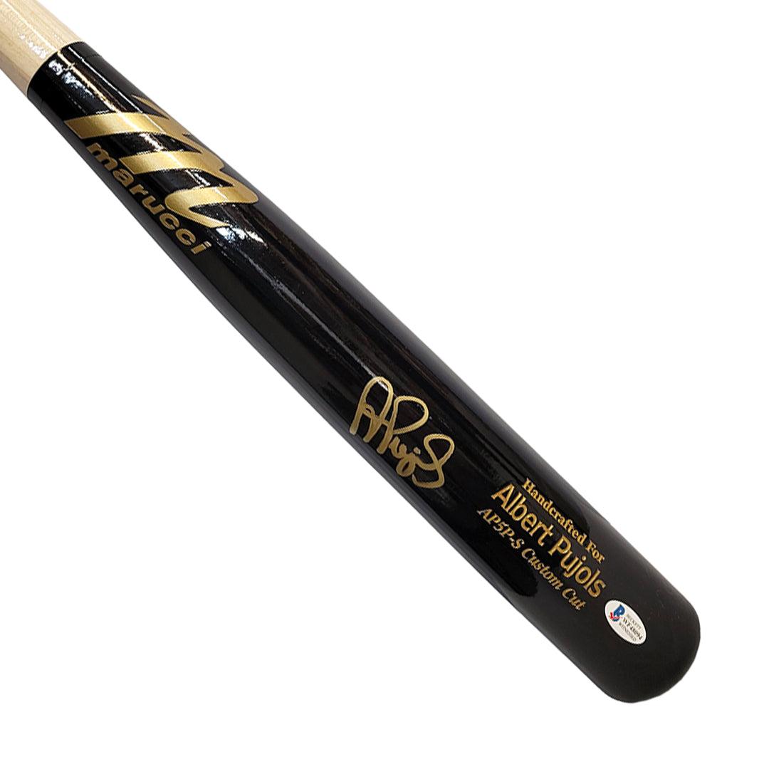 Albert Pujols Signed Custom Cut AP5P-S Game Model Marucci Baseball Bat ...