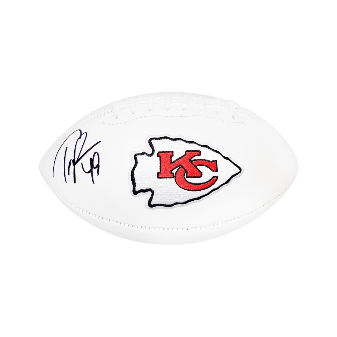 Tony Richardson Signed Kansas City Chiefs Official NFL Team Logo White ...