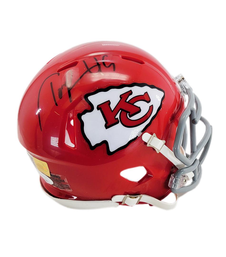 Tony Richardson Signed Kansas City Chiefs Throwback Speed Mini Footbal ...