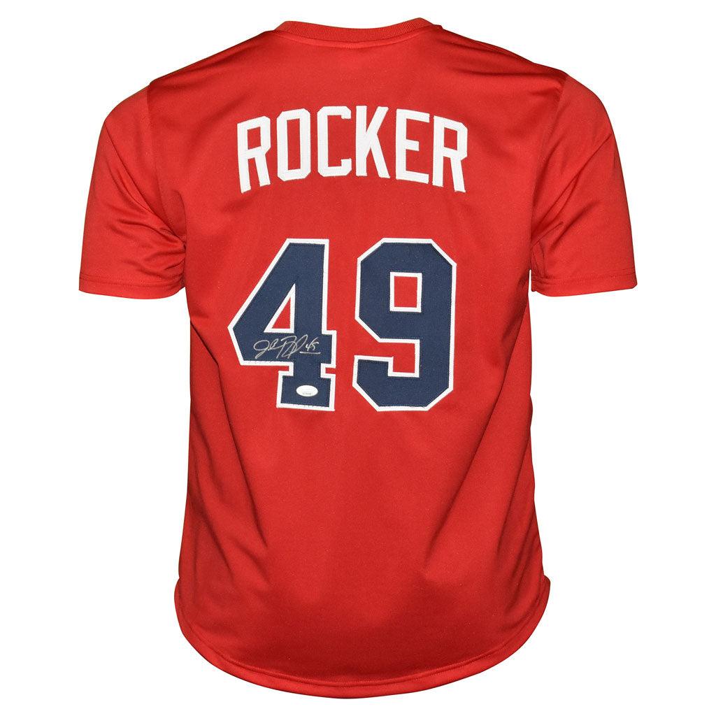 John Rocker Signed Atlanta Red Baseball Jersey (JSA) — RSA