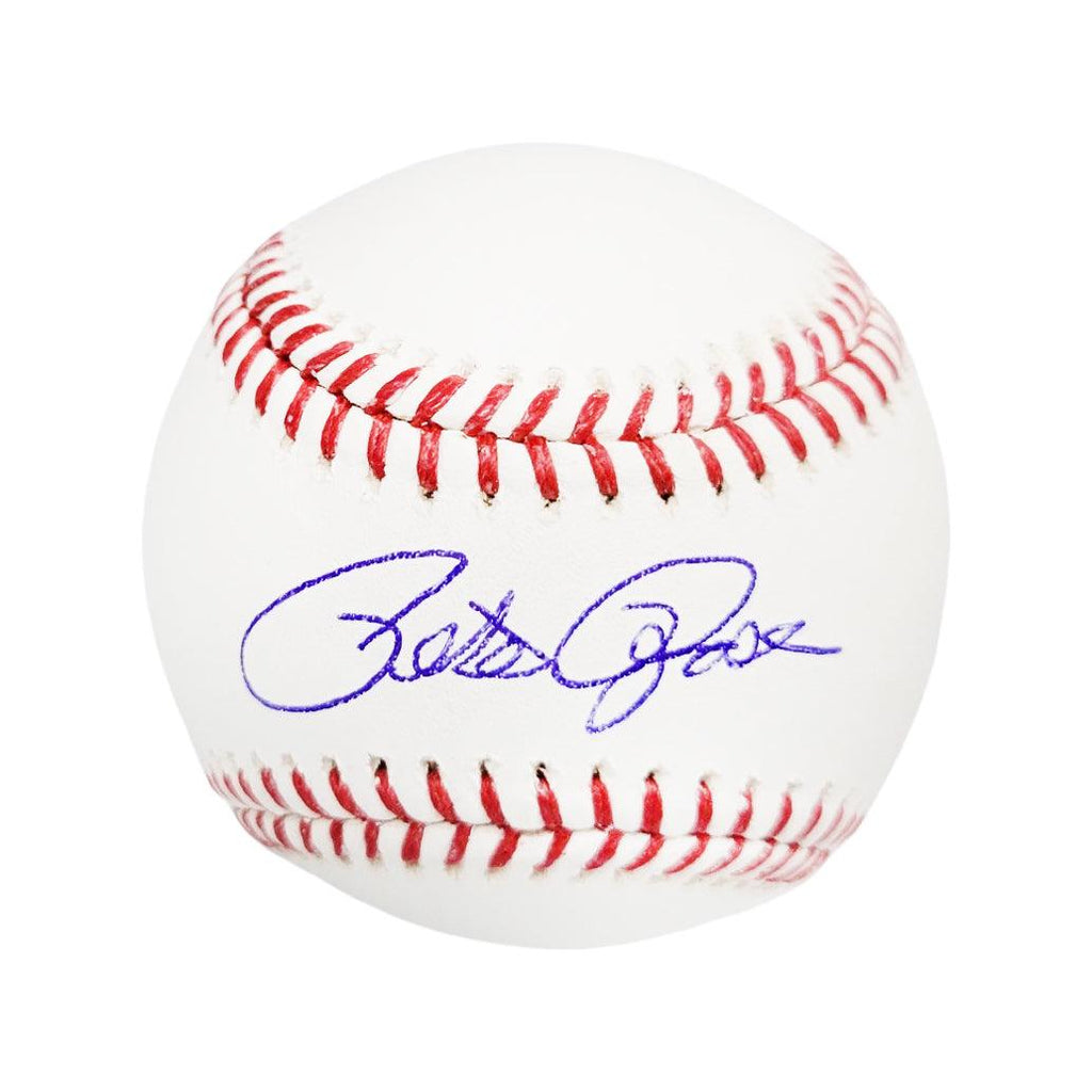 Pete Rose Autographed Baseball Memorabilia - RSA