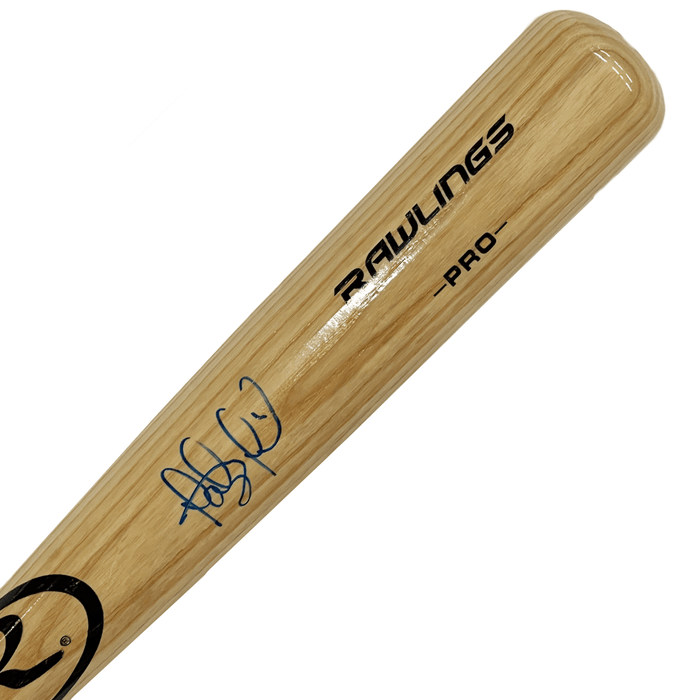 Fernando Tatis Jr. Signed Rawlings Blonde Baseball Bat Blue Ink (JSA) — RSA