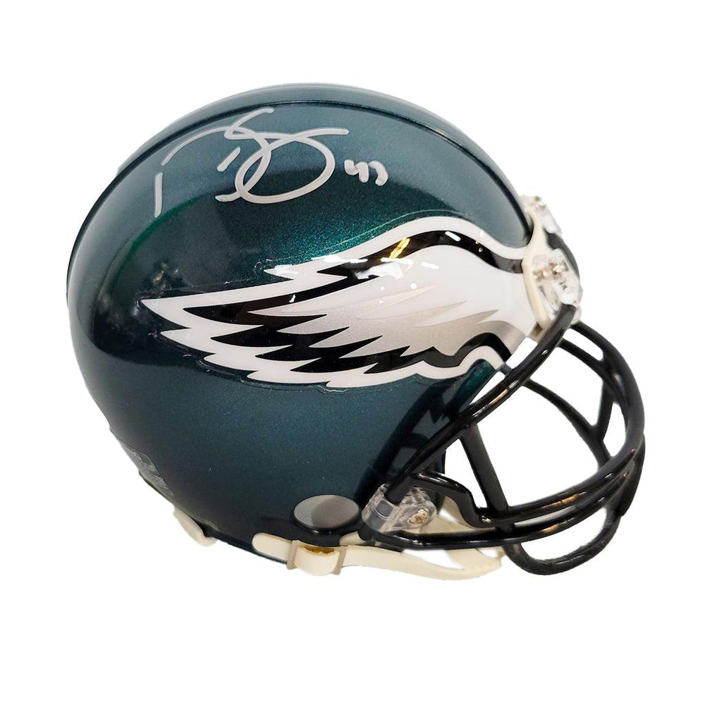 Darren Sproles Signed Philadelphia Eagles Mini Replica Football Helmet ...