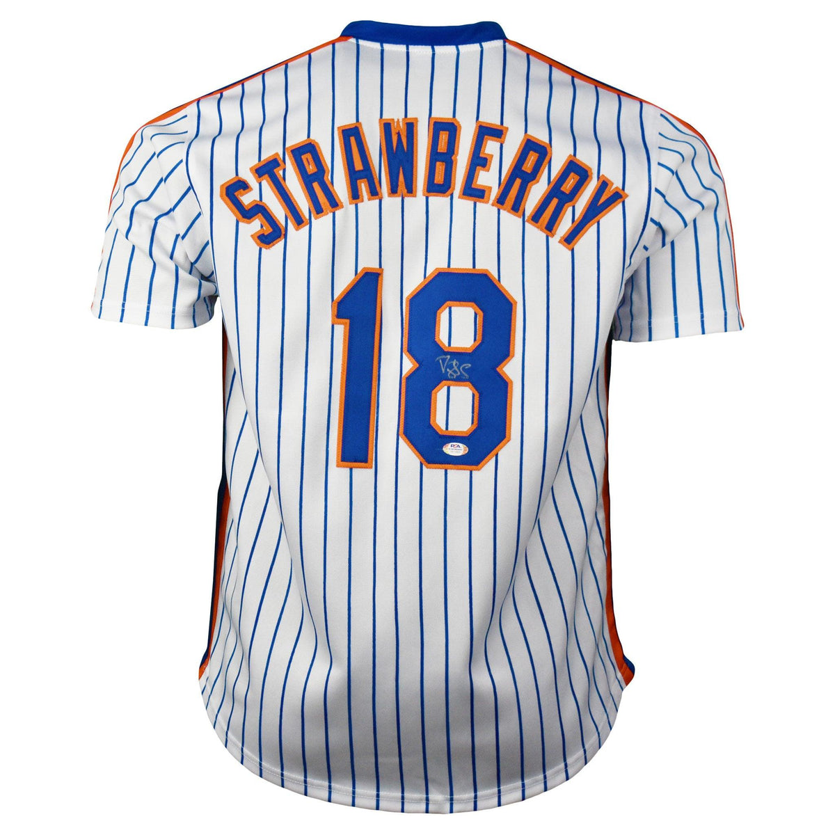 Darryl Strawberry Signed New York Pro-Edition Pinstripe Baseball Jerse ...