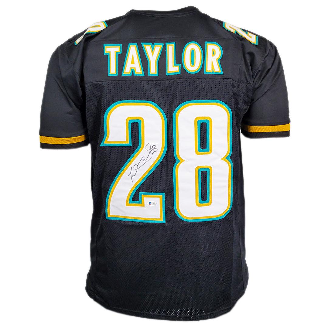 Fred Taylor Signed Jacksonville Black Football Jersey (JSA) — RSA