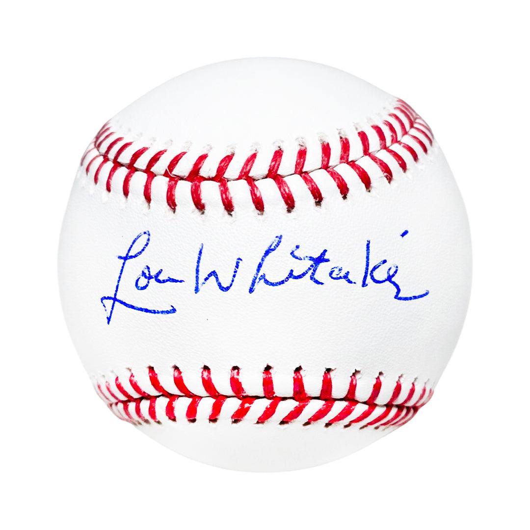 Lou Whitaker Signed Rawlings Official Major League Baseball (JSA) — RSA