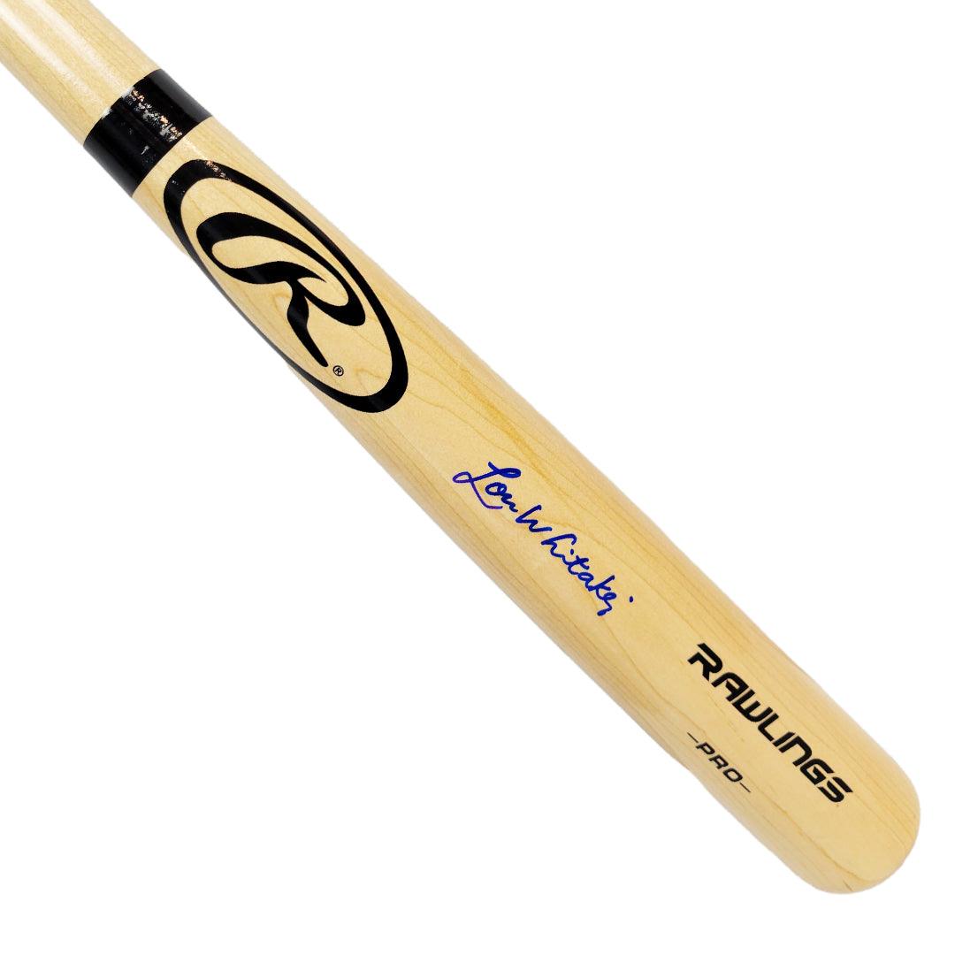 Lou Whitaker Signed Rawlings Blonde Baseball Bat (JSA) — RSA
